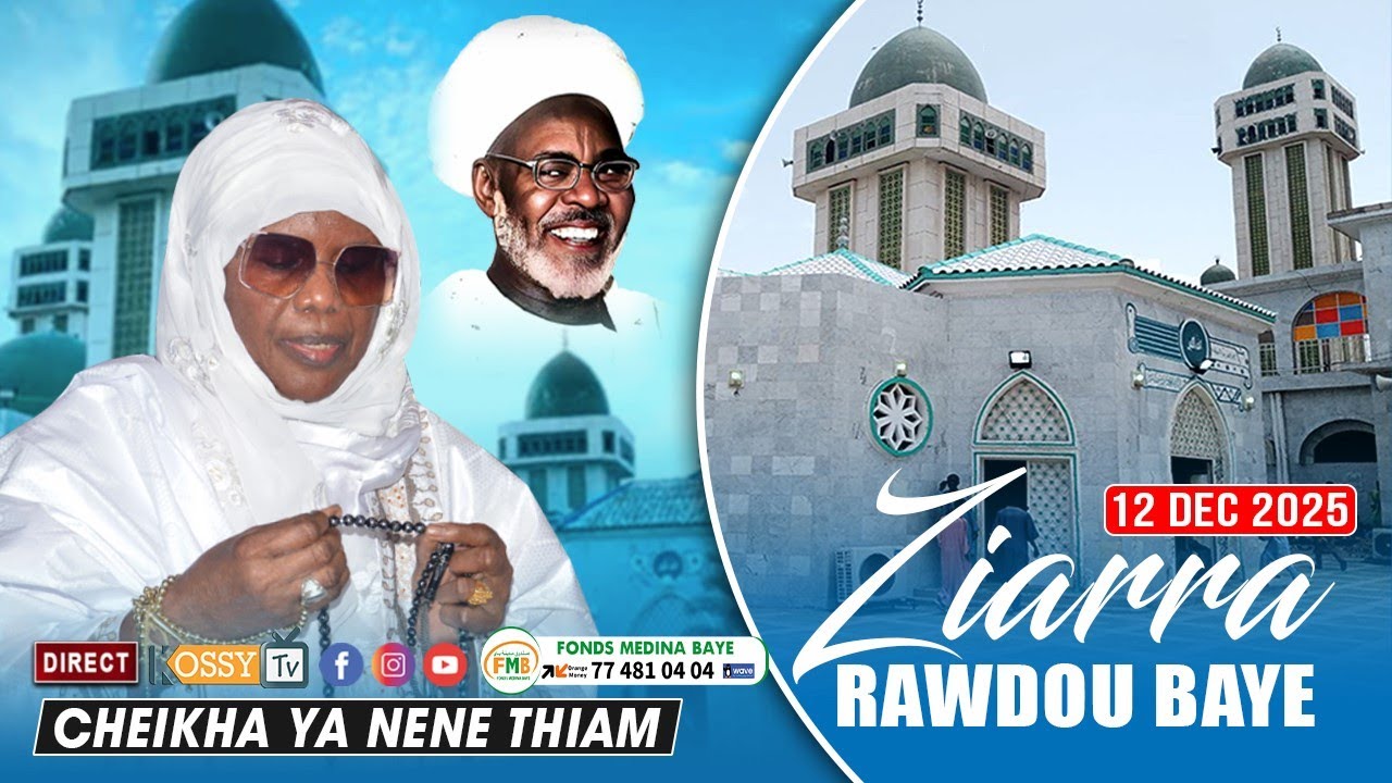 [🔴DIRECT ] Ziara Rawdou Baye Ce Vendredi 12 Décembre 2025 - YouTube