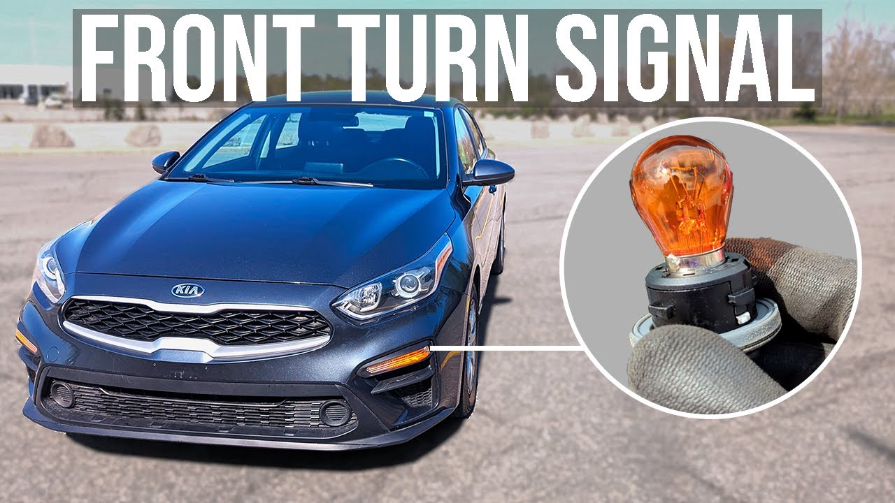 How to Replace Front Turn Signal Bulb - Kia Forte (2019-2024) - YouTube