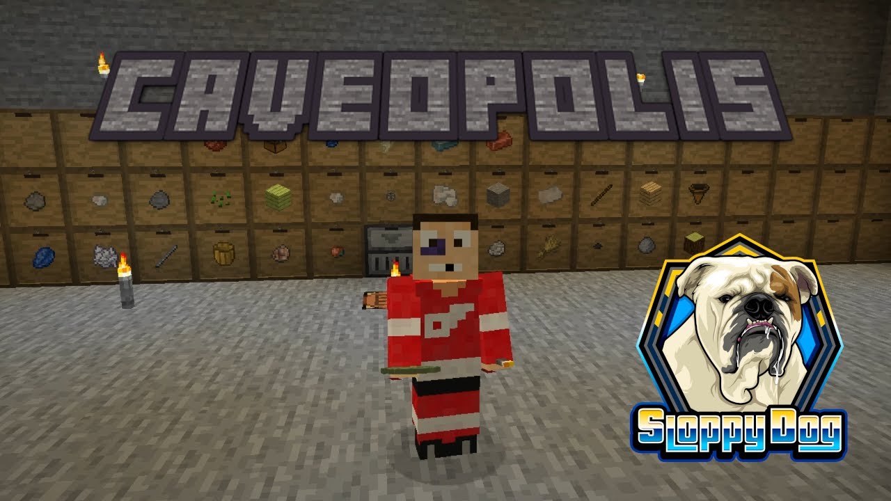 Caveopolis Minecraft 1.18.2 Modpack EP3... Expanding our storage, all ...