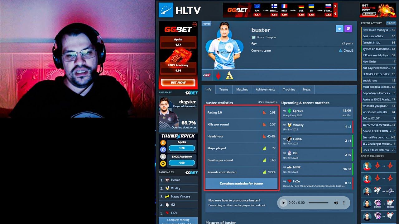 OverDrive высказался о Игре buster'a в Cloud9 - Согласны!??!?!! - YouTube