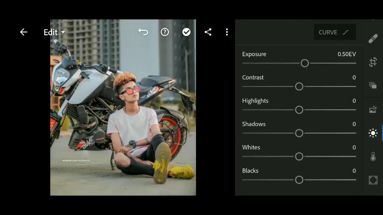 Mr_swag_Hrushi_uploaded_Lightroom_mobile_Tutorial_Best_Photo_Editing ...