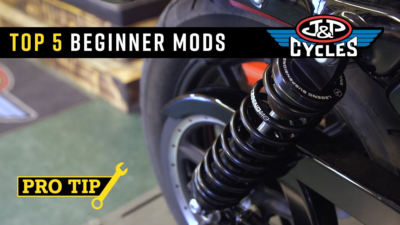Top 5 Beginner Motorcycle Modifications : Pro Tip - YouTube