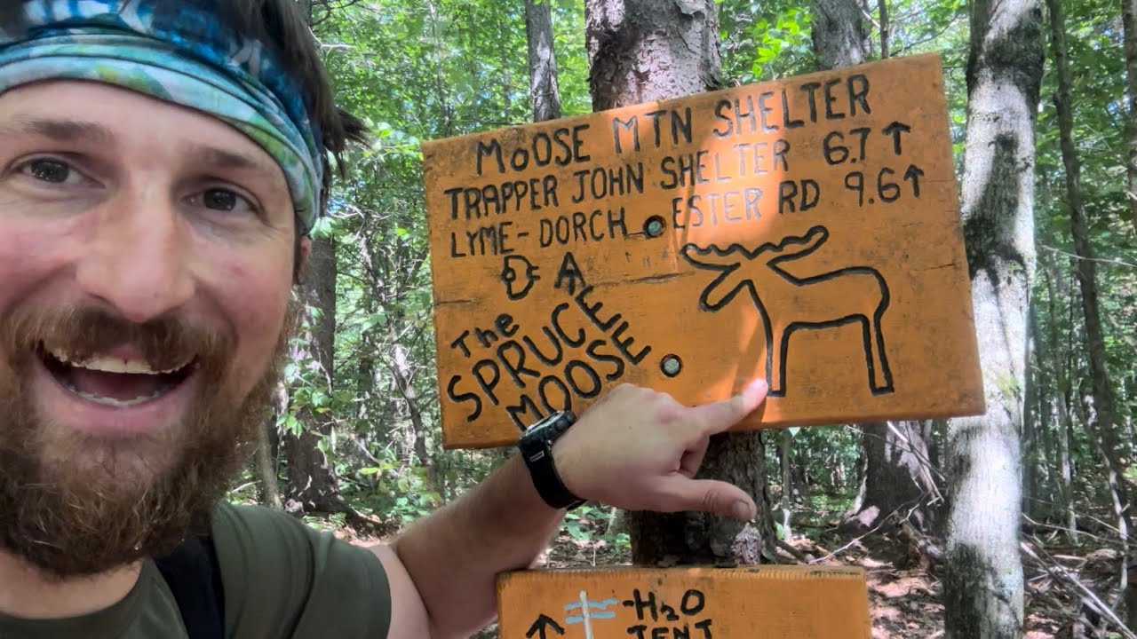 The Spruce Moose, Day 186 on the Appalachian Trail - YouTube