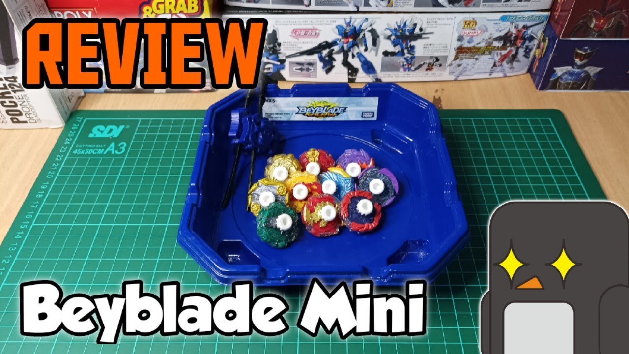 AKHIRNYA LENGKAP!! REVIEW KESEPULUH BEYBLADE MINI BAHASA INDONESIA ...