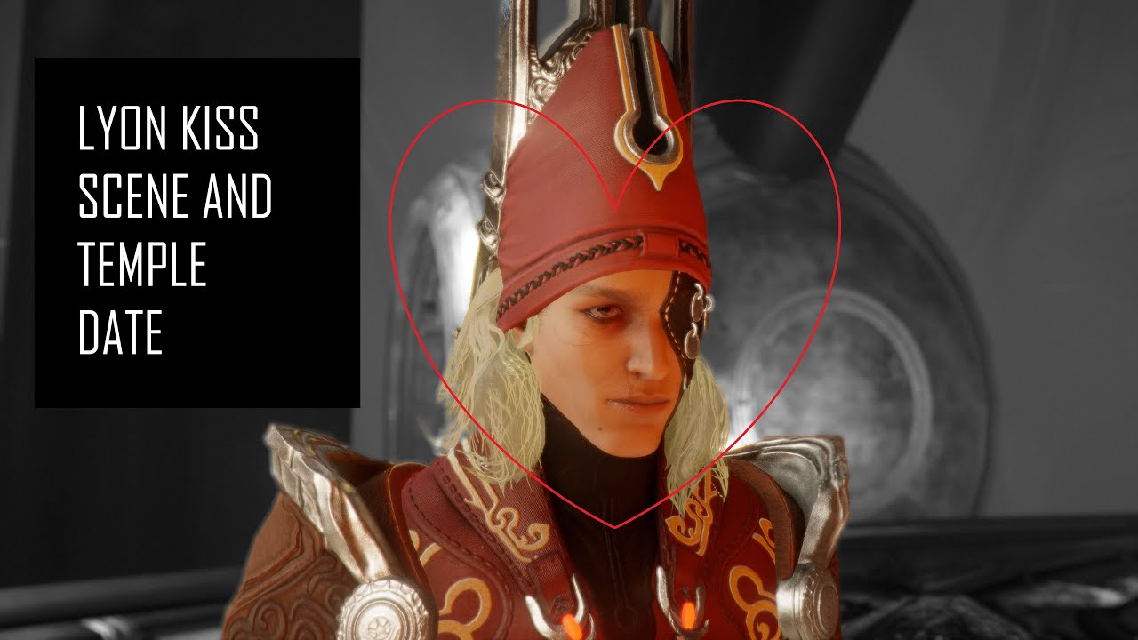 Warframe: Lyon kiss scene and temple date - YouTube