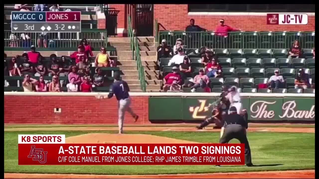 Arkansas State Baseball sign Cole Manuel and James Trimble - YouTube