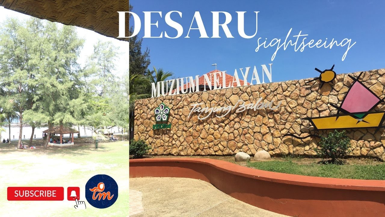 Where to go in Desaru, Museum Nelayan and Beach - YouTube