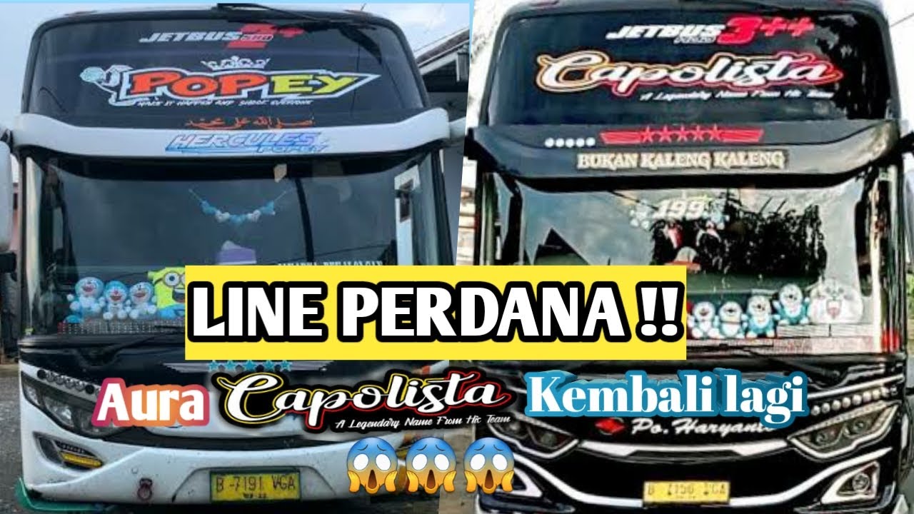 BUS PO HARYANTO 193 POPEY GANTI UNIT EX HR 199 CAPOLISTA | JADI SEPERTI ...