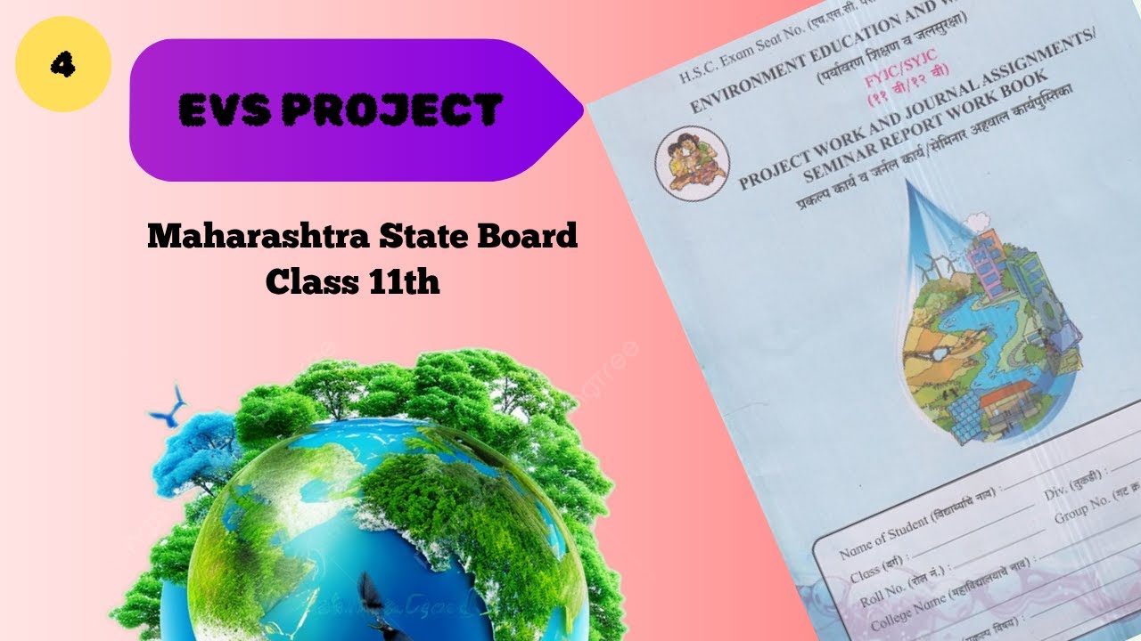 11th class Evs project No.4 Maharashtra Board - YouTube