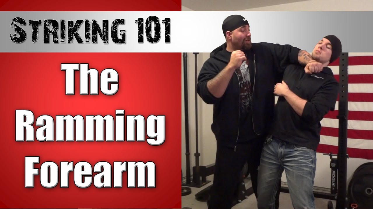 Self Defense Striking 101: Ramming Forearm Strike - YouTube