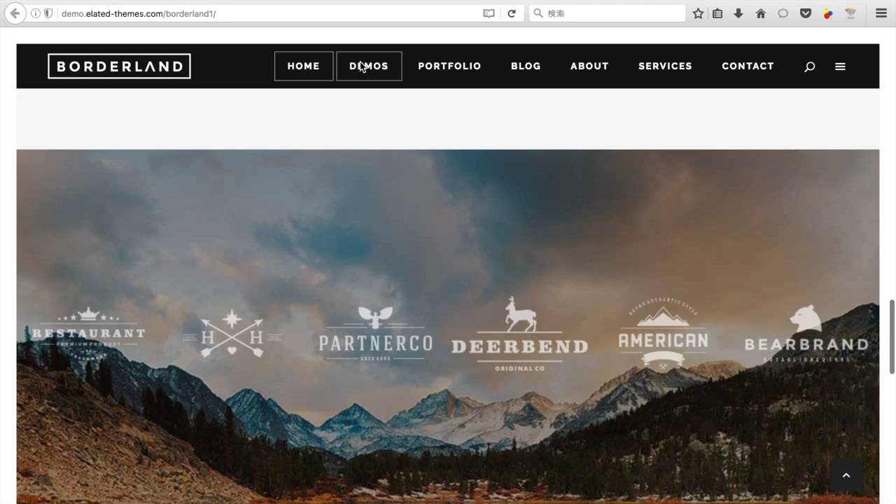 "BORDERLAND theme"｜Wordpressの最新テーマとテンプレート集 - YouTube