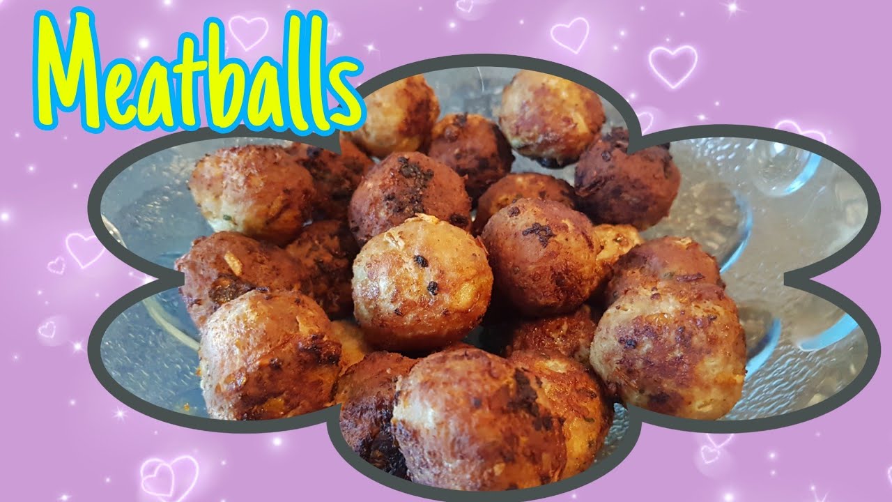 HOW I MAKE MEATBALLS / BOLA BOLA RECIPE/FRIKADELLE REZEPT/ HOME MADE ...