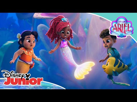 Shimmer Song 🧜‍♀️ | Disney Jr.'s Ariel 💜 | Disney Junior MENA