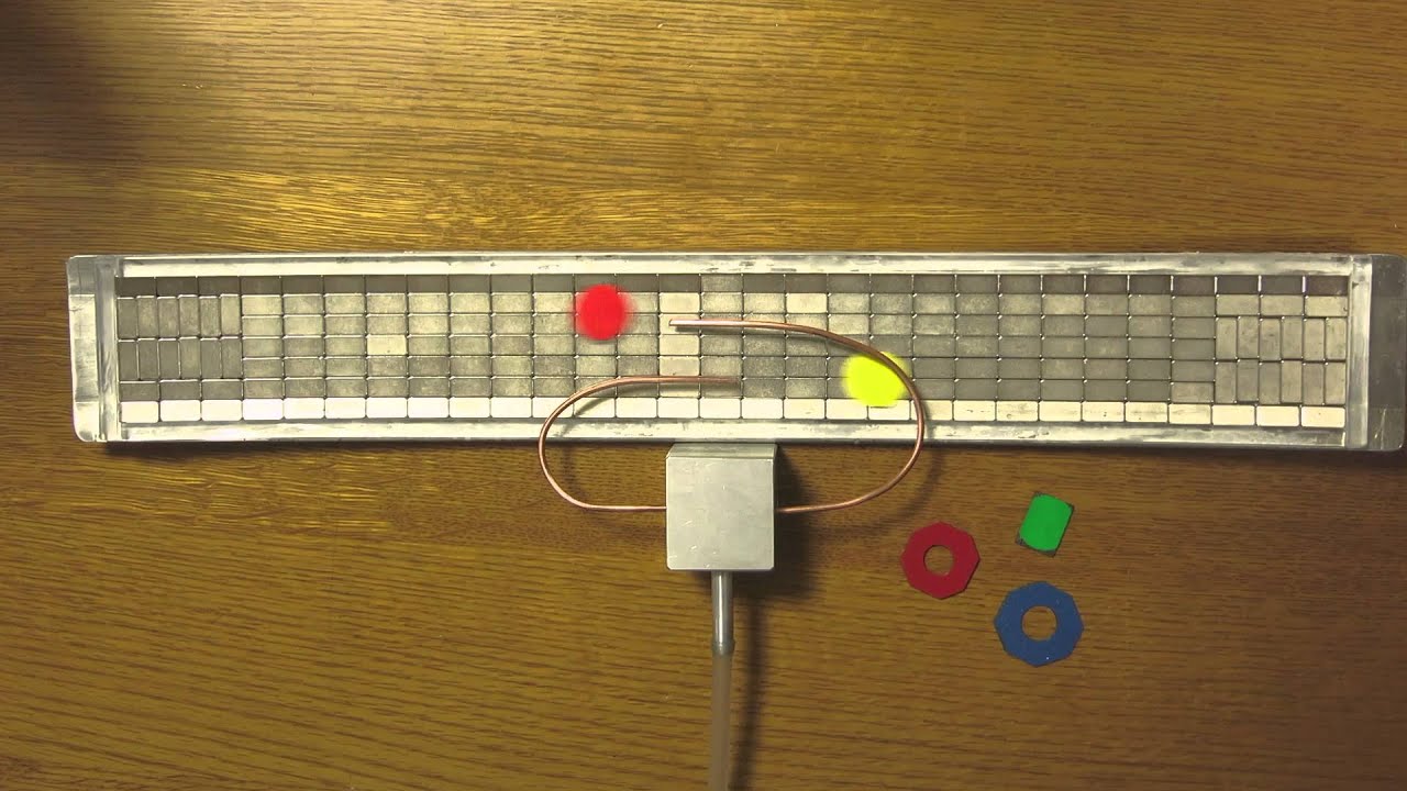 Magnetic Levitation of Pyrolytic Graphite - YouTube