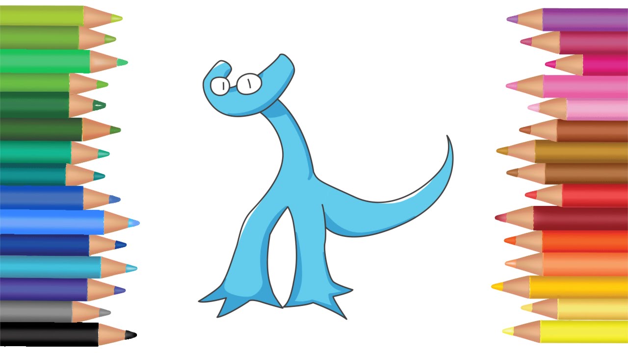 How to DRAW Cyan from Rainbow Friends- Step by Step. - YouTube