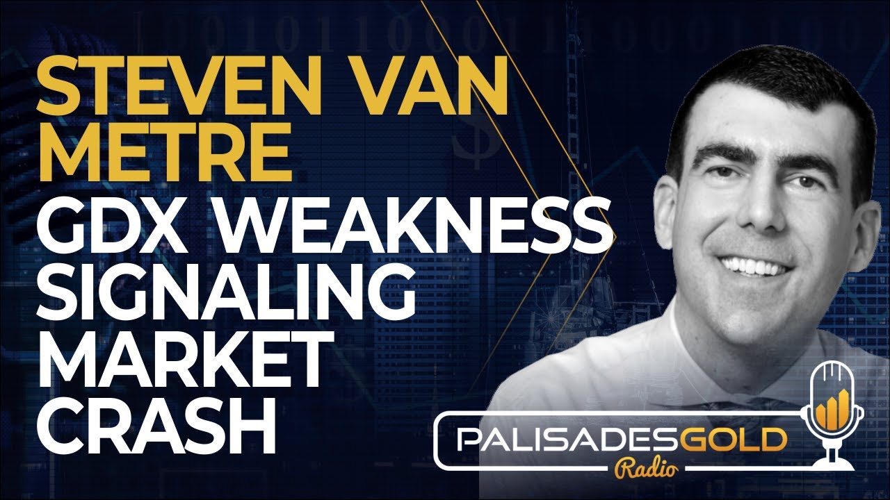 Steven Van Metre: GDX Weakness Signaling Market Crash - YouTube