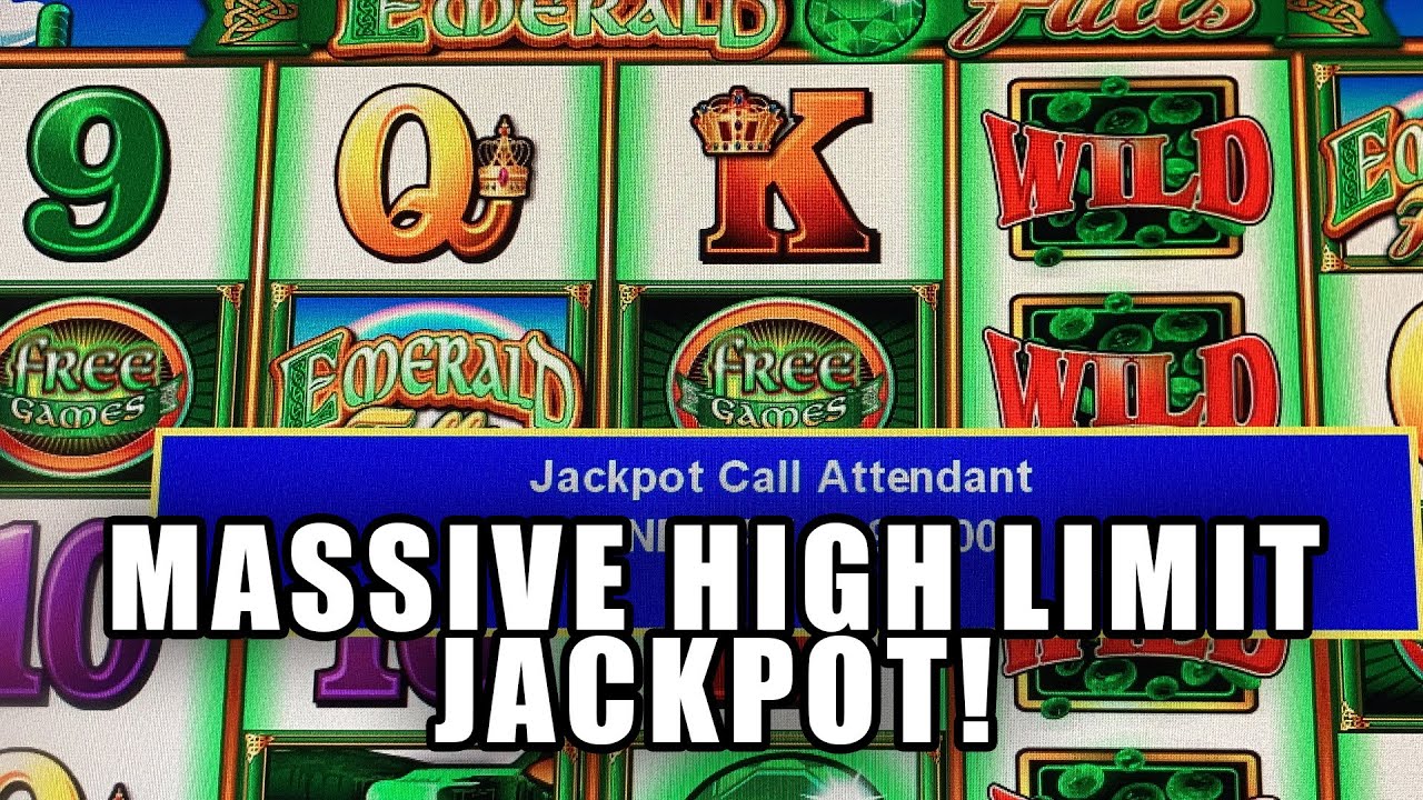 EMERALD FALLS HIGH LIMIT SLOT MACHINE ★ BIG JACKPOTS AND HAND PAYS # ...