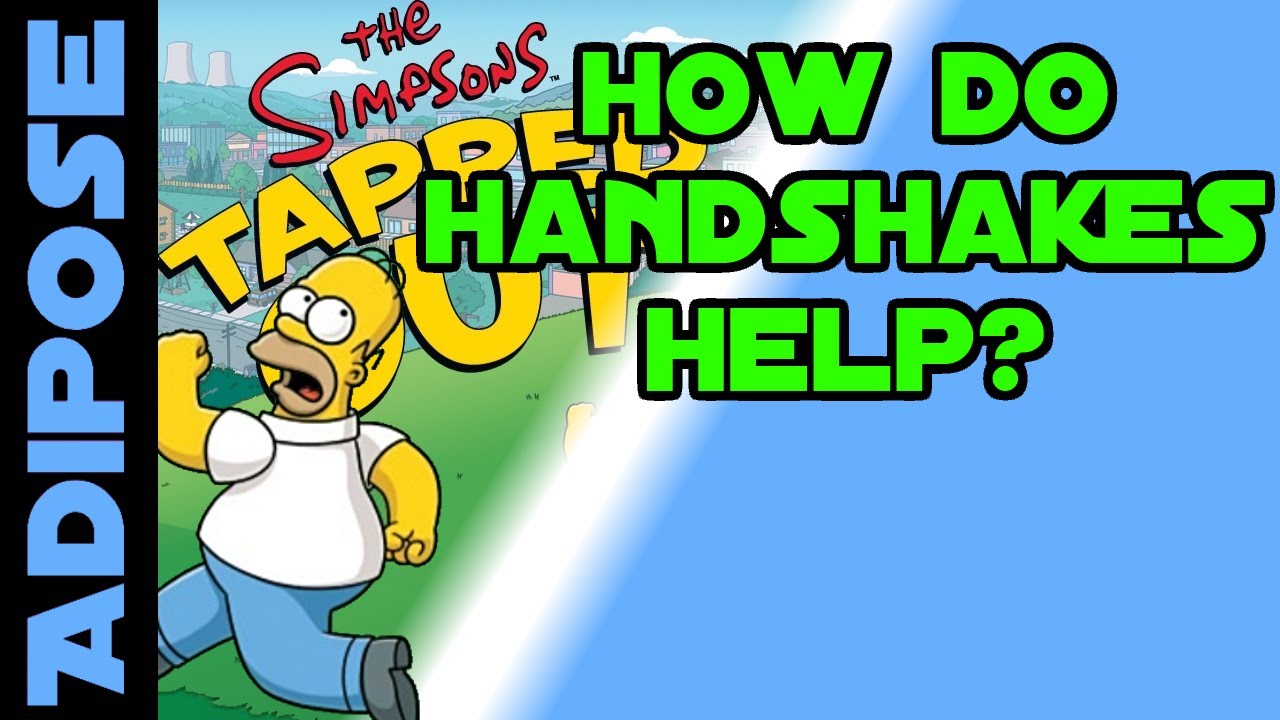 Simpsons Tapped out - How do Handshakes help? Do they really make a ...