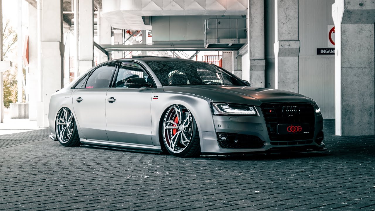 Slammed Audi S8