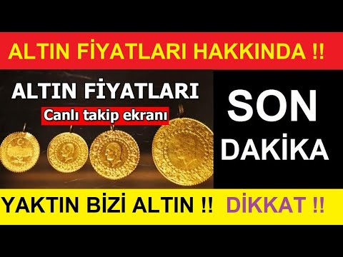 24 NİSAN 2021 ALTIN FİYATLARI BUGÜN NE KADAR GRAM ALTIN ÇEYREK ALTIN YARIM TAM ALTIN FİYATLARI