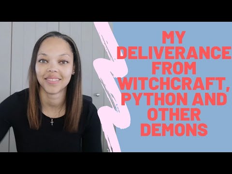 Thank you Dr Bob Larson! Deliverance from python, witchcraft, marine ...