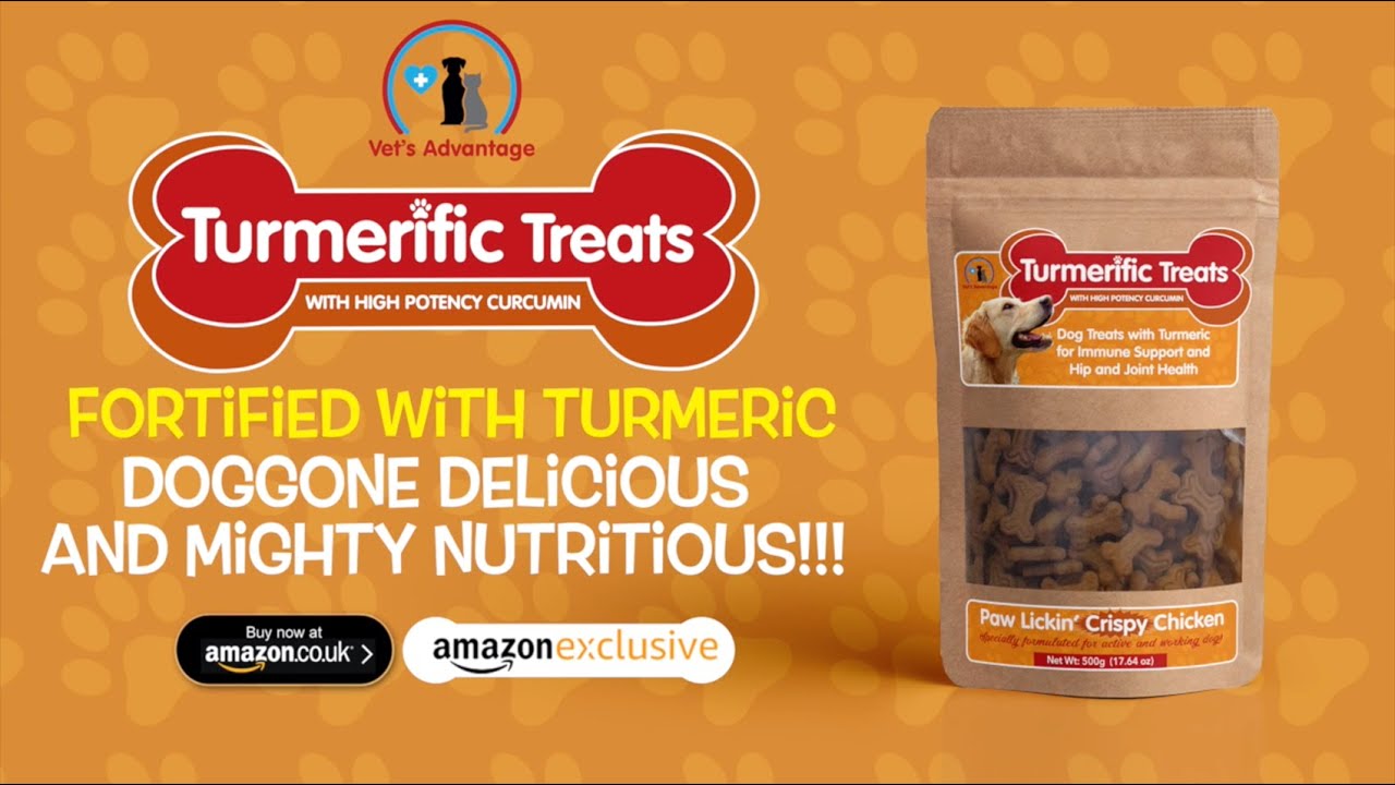 Vet's Advantage Turmerific Treats for Dogs--Turmeric enriched for your ...