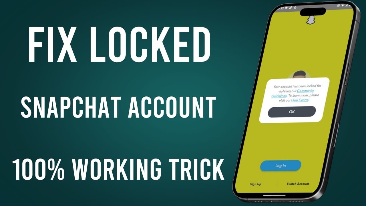 Snapchat Your Account Has Been Locked For Violating Community ...