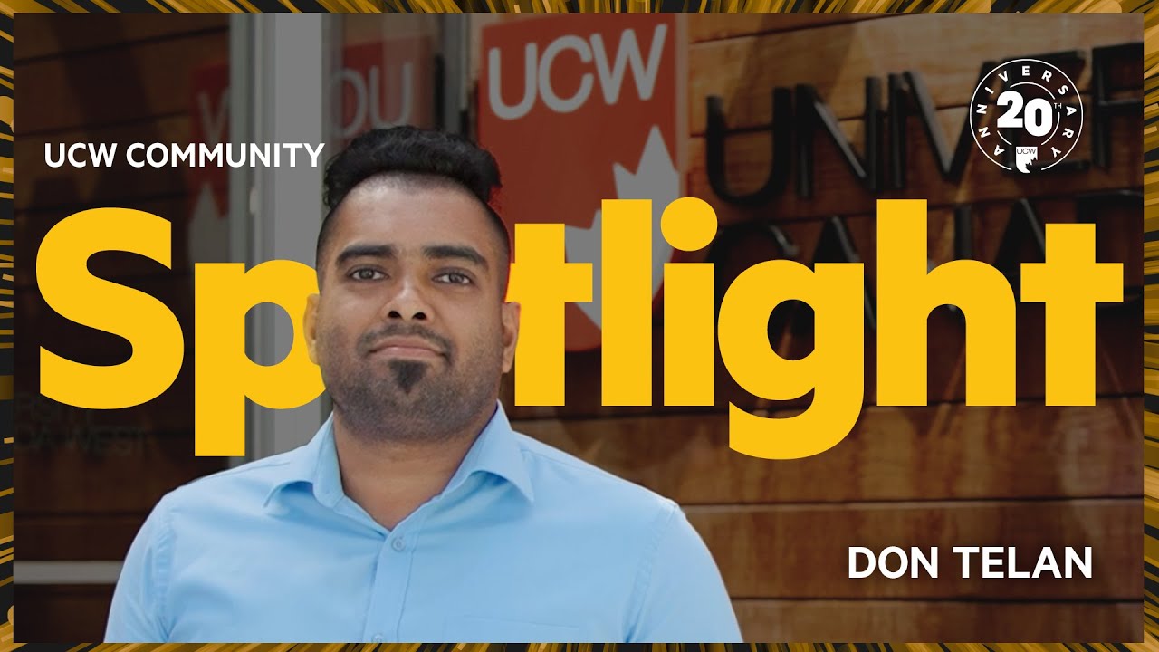 Celebrating 20 Years of UCW: Don Telan's Journey from Alumnus to HR ...