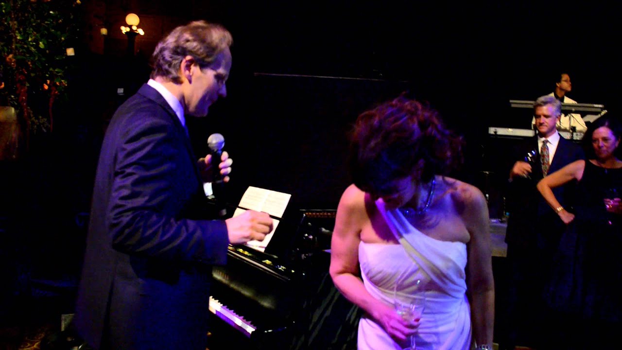 Wedding Reception - Groom Sings to Bride (Michael Buble) - YouTube