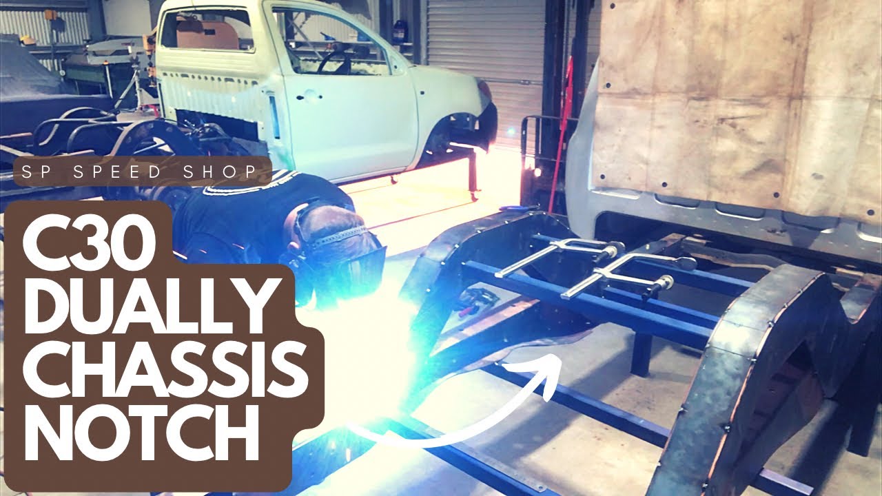 C30 DUALLY CHASSIS NOTCH - YouTube
