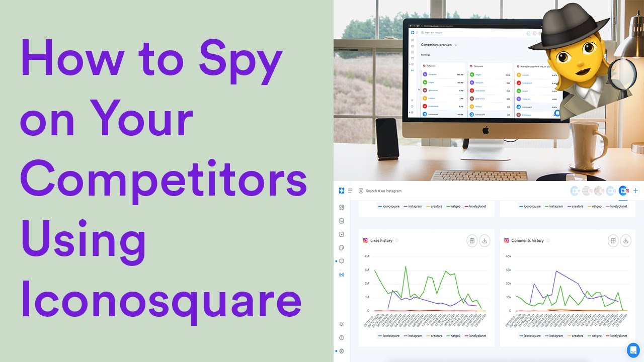 How to Spy on Your Instagram and Facebook Competitors Using Iconosquare ...
