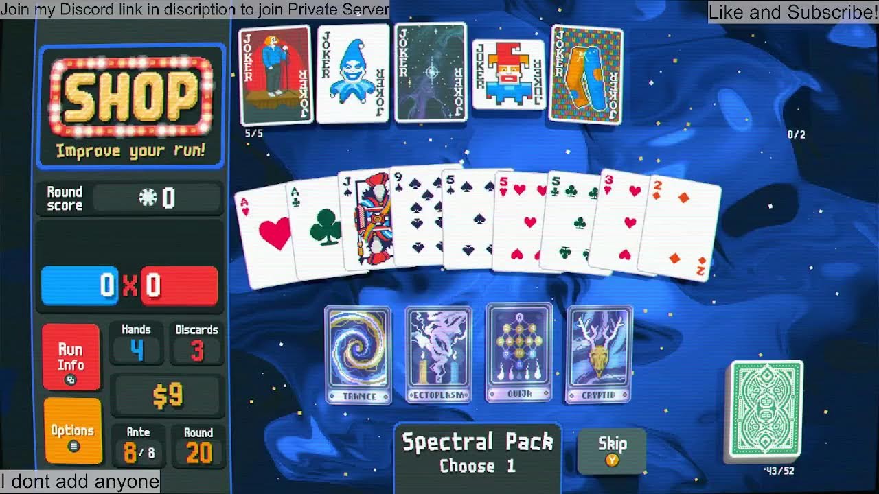 Balatro | Ep2 | Beating White Stakes on all Decks - YouTube