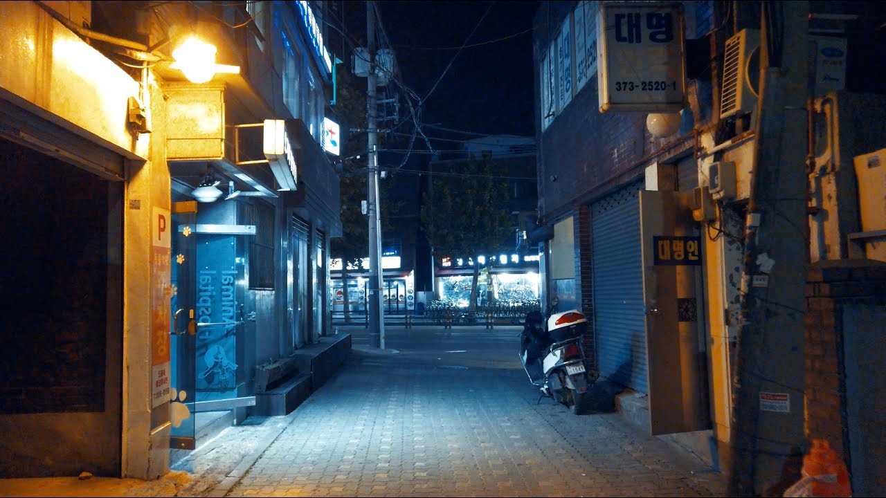 응암오거리 저녁 골목을 걷다 Walking Evening Alley at Eungam 5-way street in Seoul ...