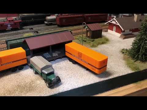 Model Railroad Adventures with Bill E12 - May 4X8 HO Scale Switching ...