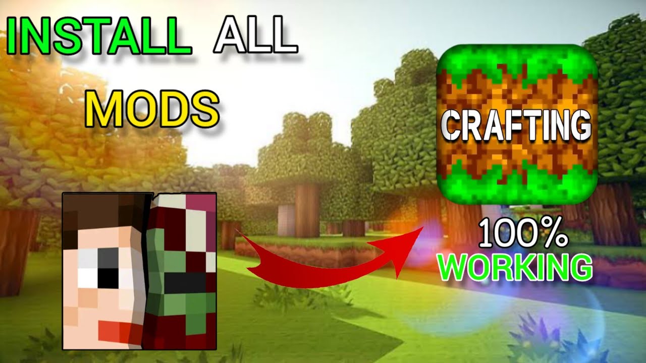 How To Install All Mods For Crafting And Building - YouTube