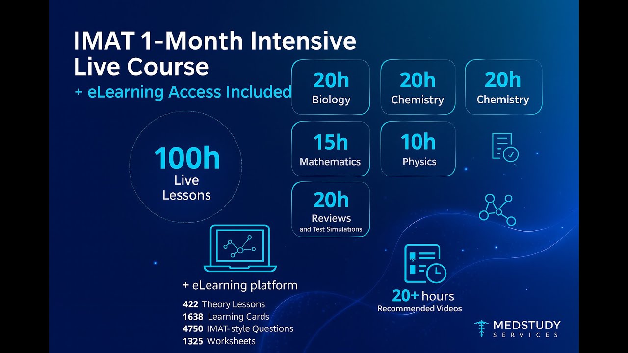 IMAT Live and interactive Preparation Courses - YouTube
