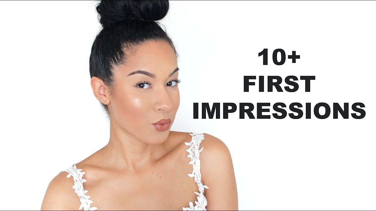 Full Face First Impressions! | PR Packages + New Drugstore Makeup - YouTube