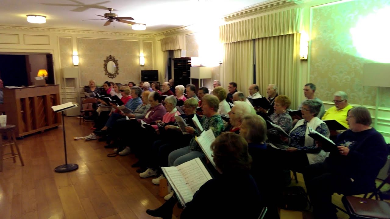 Wednesday night choir rehearsal at Normandy UMC - YouTube