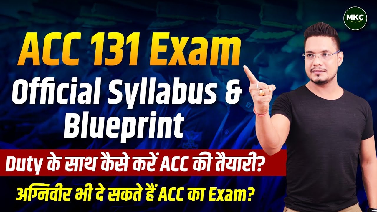 ACC 131 EXAM | ACC 131 NEW SYLLABUS | ACC 131 EXAM STRATEGY & BLUEPRINT ...