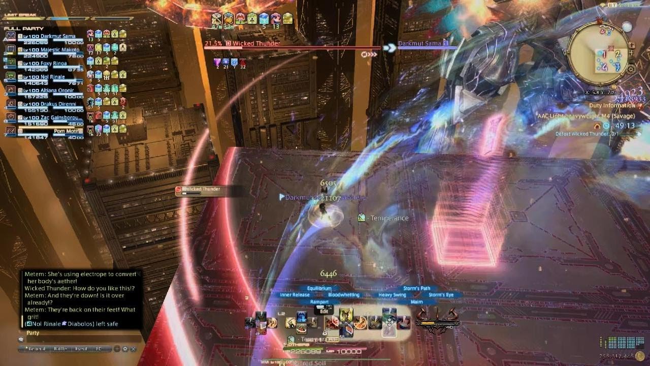 FFXIV M4S Clear w frends. - YouTube