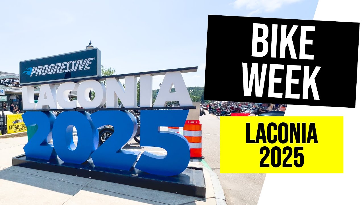 Laconia Bike Week 2025 - Celebrating 102 Years - YouTube