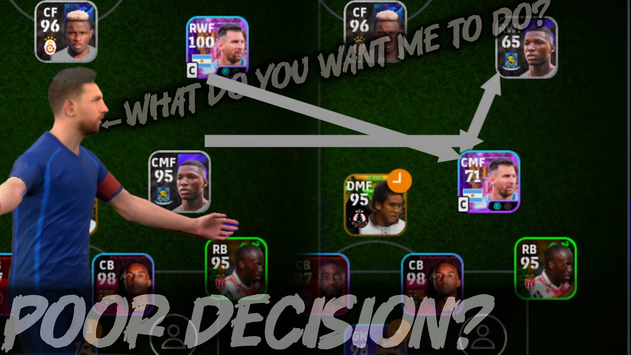 What Happens When You Field A Player Out of Position In EFOOTBALL - YouTube