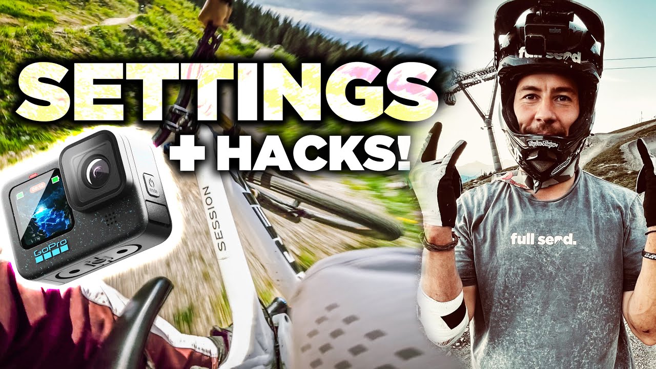 DIE PERFEKTEN GOPRO SETTINGS für MTB?! + Hacks - YouTube
