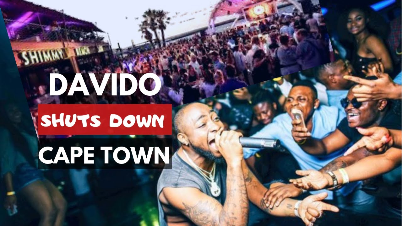 Davido LIVE in Cape Town! Assurance, FIA, If, Dami Duro - YouTube
