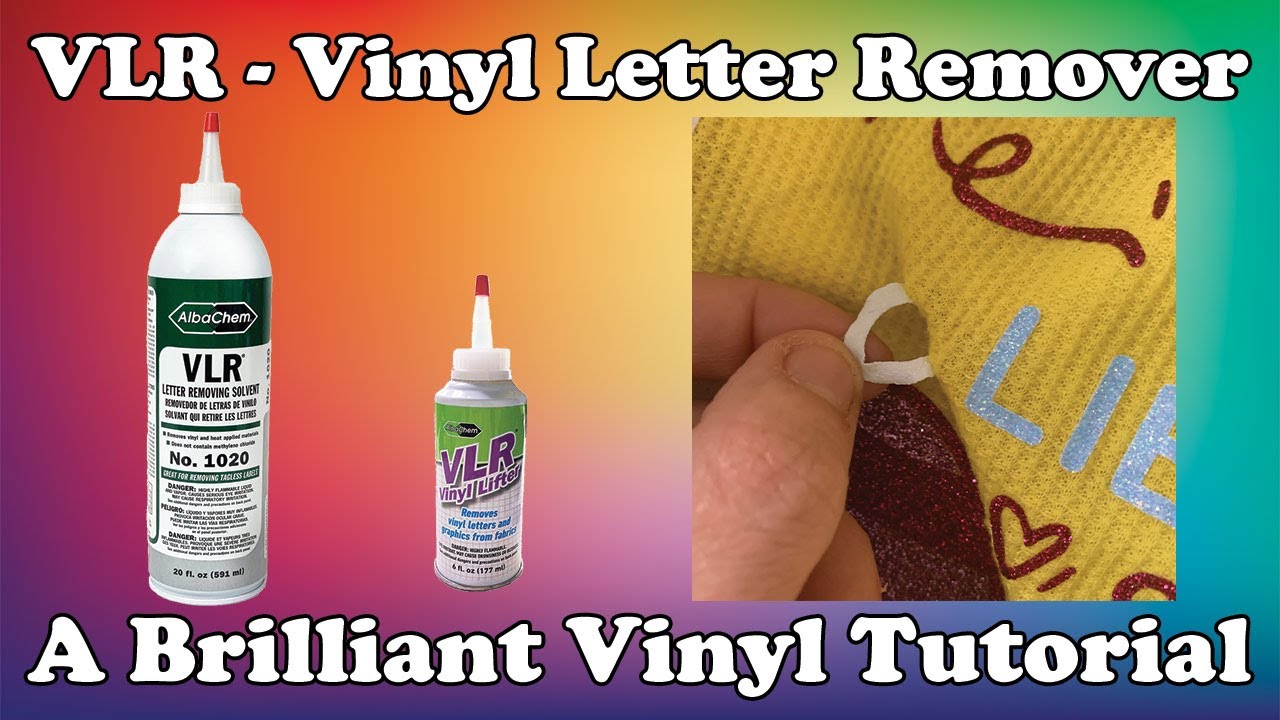 How to Use VLR (Vinyl Letter Remover) | A Brilliant Vinyl Tutorial ...