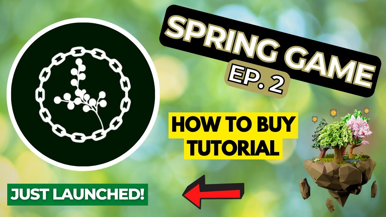 SPRING GAME CRYPTO | How to buy SPR and get a Magic Tree (step-by-step ...