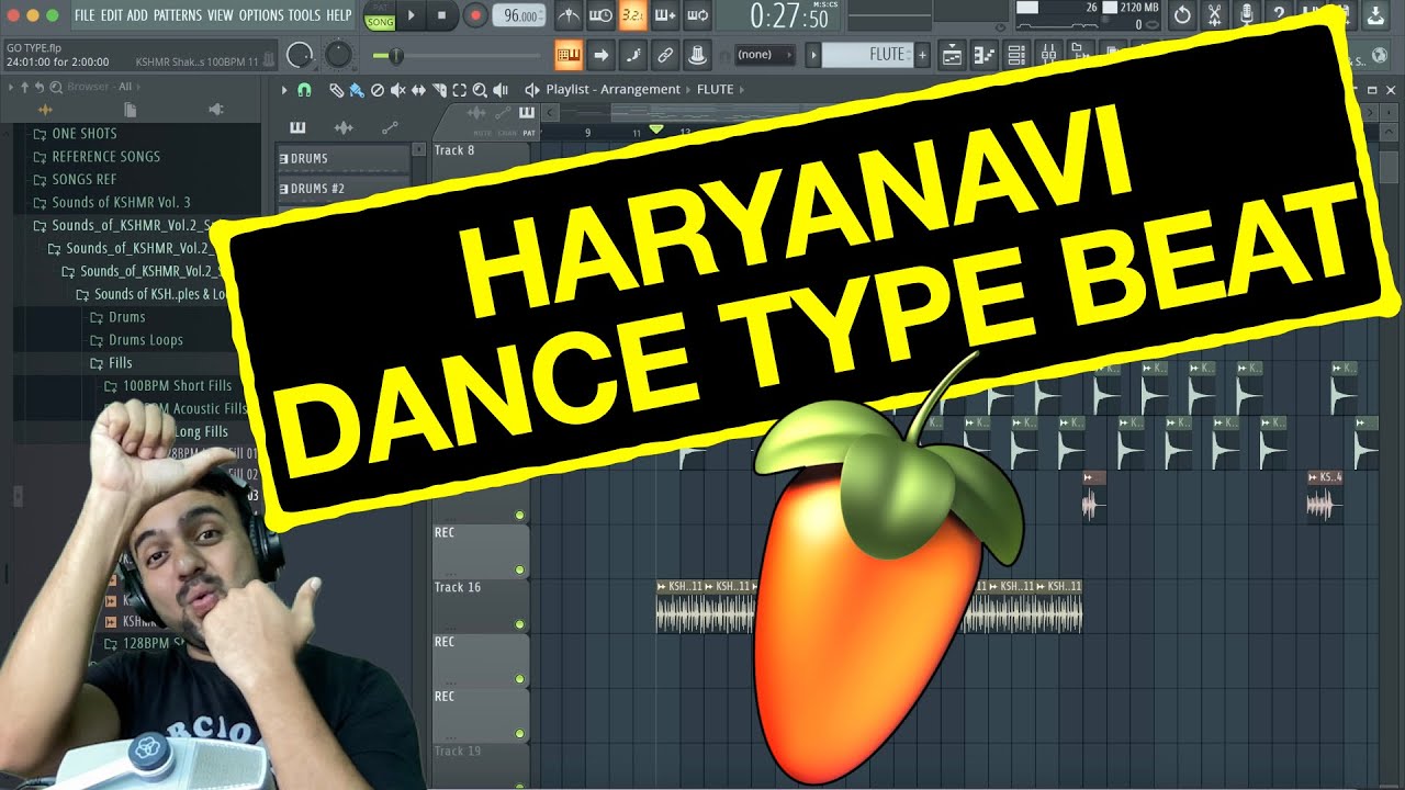 How To Make Modern Haryanavi Dance Type Beat in FL Studio - YouTube