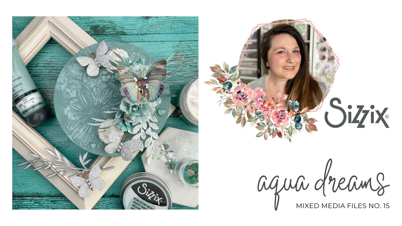 Easy Mixed Media Tutorial with Sizzix Effectz Art Mediums | Mixed Media ...