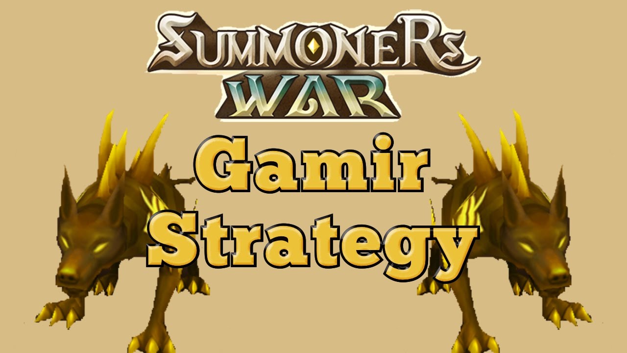 Summoners War: Gamir Strategy - YouTube