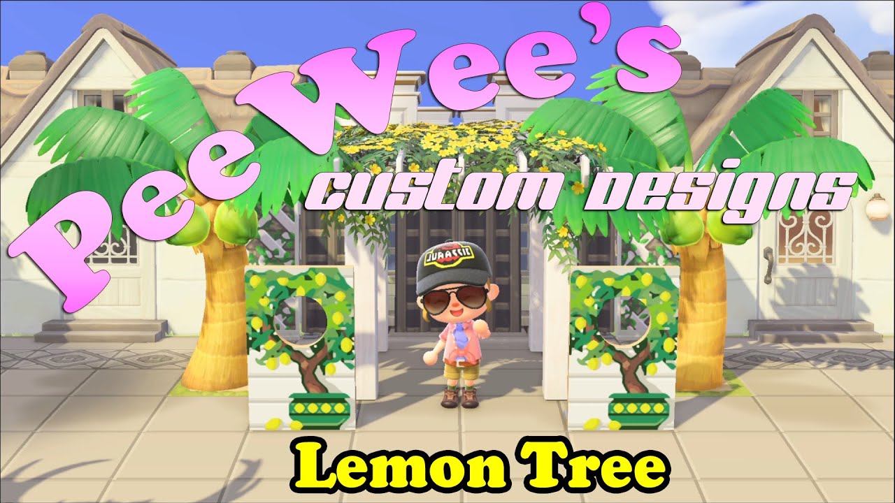 Lemon Tree - Custom Design - Animal Crossing - YouTube